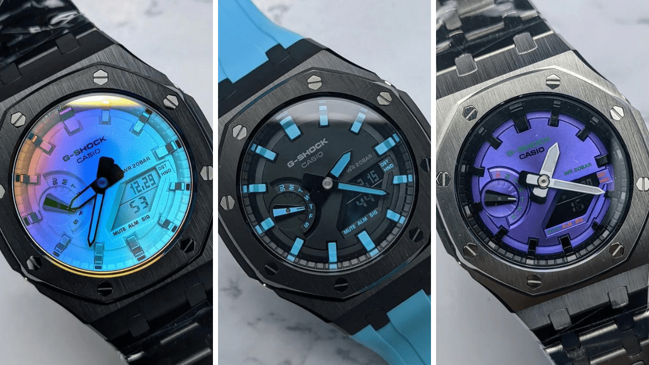 Unveiling My G Shock Casioak Mod Collection (GA-2100)!